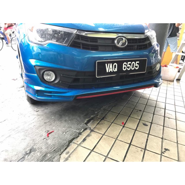 Perodua bezza Strom Storm bodykit body kit front side rear skirt lip ...