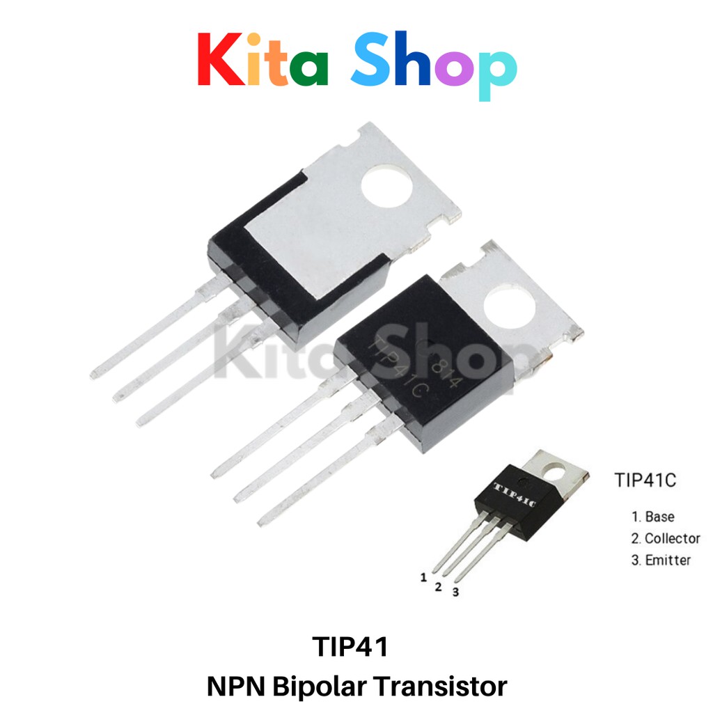 TIP41 : NPN Bipolar Transistor | Shopee Malaysia