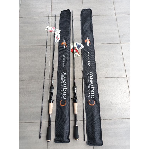 KUYING CONQUEROR FISHING ROD BAITCASTING ROD | Shopee Malaysia