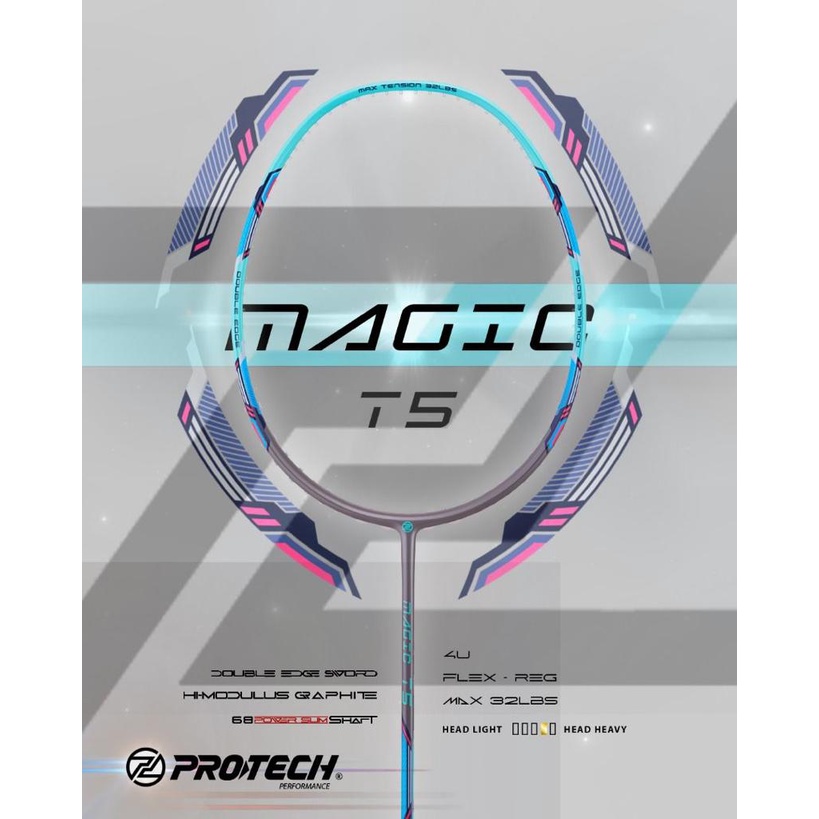 Protech MAGIC T1/T2/T3/T5/T10PLUS (MAX 32LBS)(FREE STRING+GRIP ...
