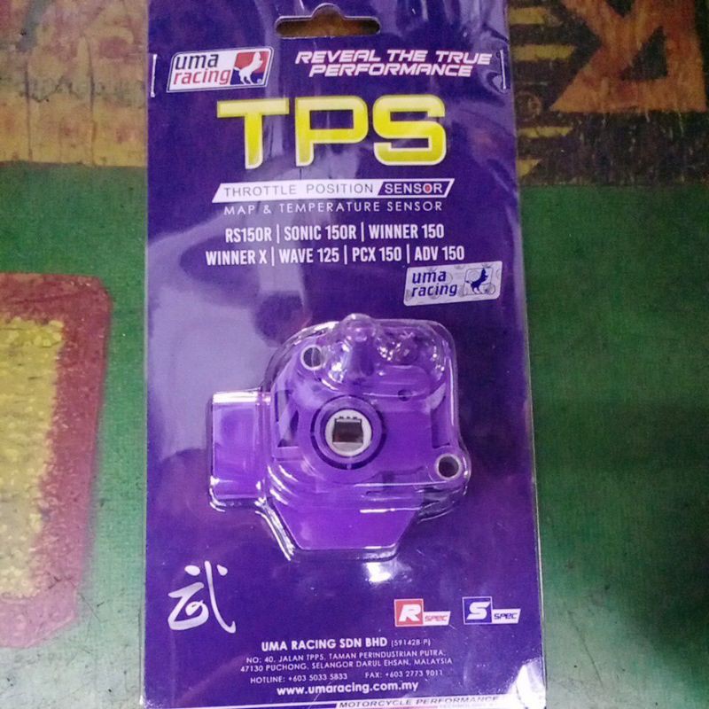 Uma racing TPS- Throttle Position Sensor Y15ZR & (RS150/ WINNER/ SONIC ...