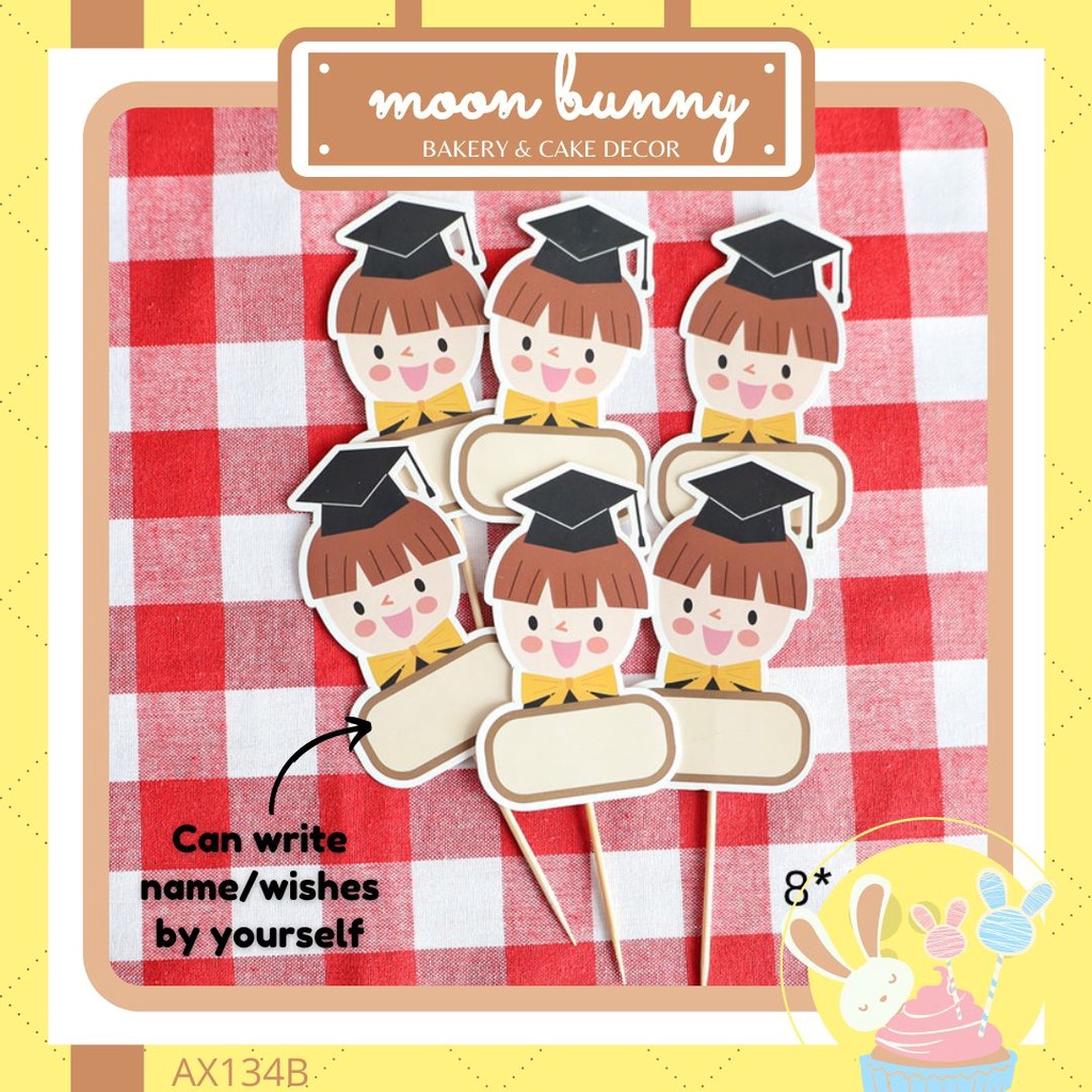 Happy Graduation Cake Topper Convo Graduation Bouquet Decoration 2025 ...