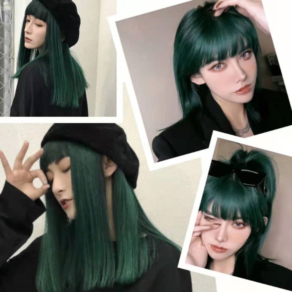 Green - - Decolor Powder Hair Dye Li High Nutrition Color Bleaching ...