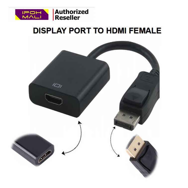 DisplayPort To HDMI Cable | Shopee Malaysia