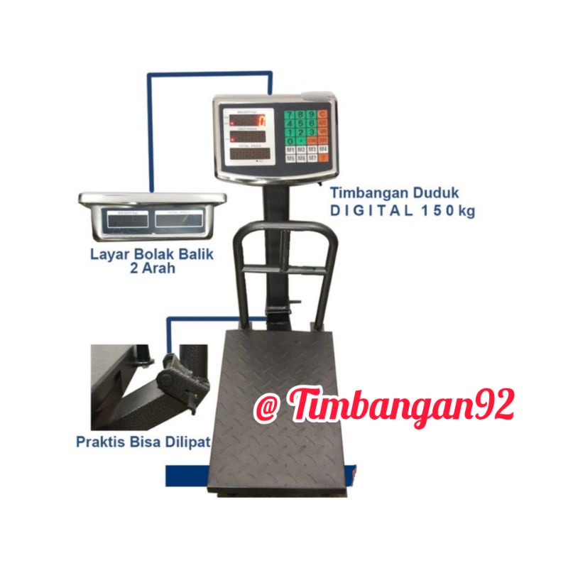 150kg/electric digital Scales 150kg/electric platform Scales Warranty ...