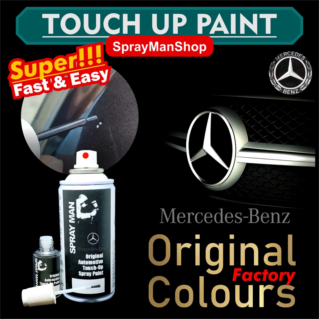 Touch Up Paint Mercedes Benz 4in1 Original Factory Colours Car Paint ...