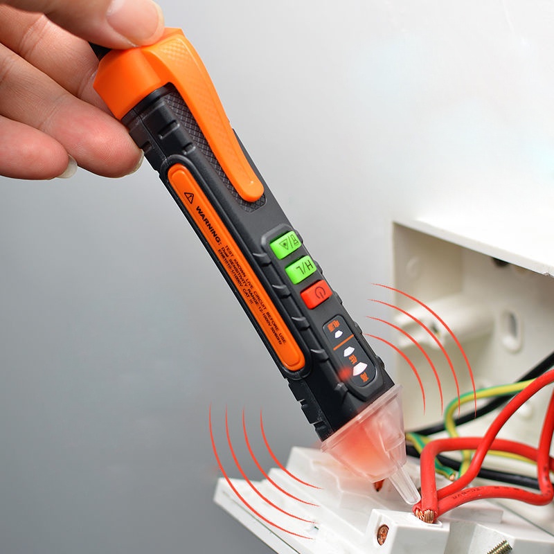 T100 Non-contact Induction Smart Home Electric Test Pen / AC Voltage ...