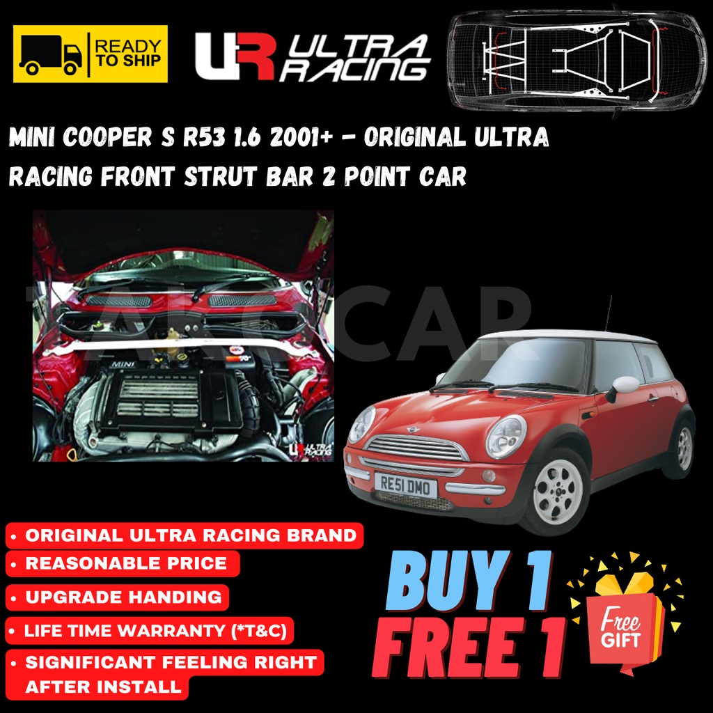 MINI COOPER R50 1.6,S R53 1.6 Supercharged '00-'06 (2WD) Front Strut ...