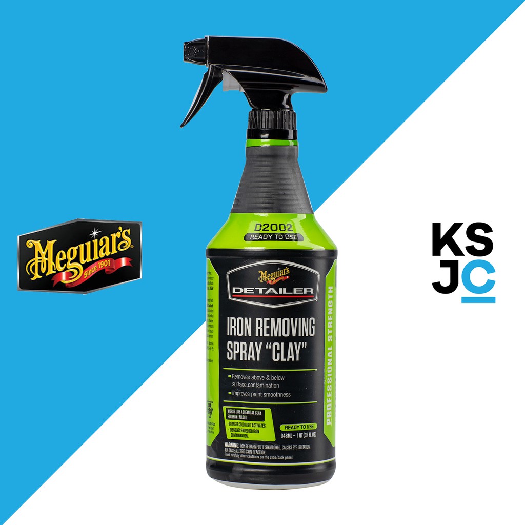 Meguiar's Iron Removing Spray Clay DRTU200232 (32oz) | Shopee Malaysia