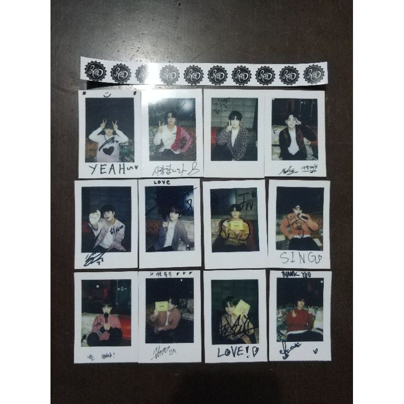 [MADE By ORDER] Treasure Mini Polaroid Set by Red K-pop | Shopee Malaysia