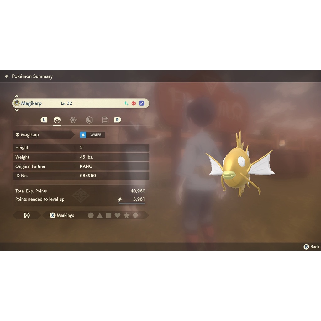 Pokemon Legends: Arceus - 6IV Shiny Alpha Magikarp | Shopee Malaysia