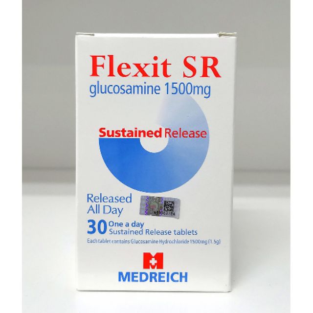 FLEXIT SR GLUCOSAMINE 1500mg 30 tablets | Shopee Malaysia