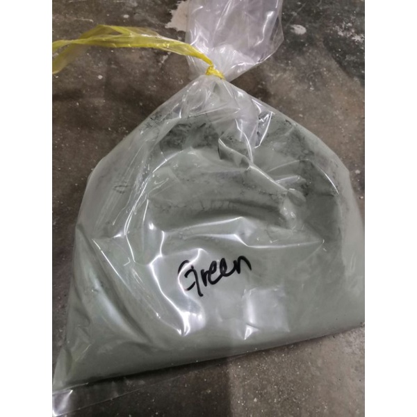 (1KG Repack)Colour Cement /Simen warna merah biru hitam kuning putih ...