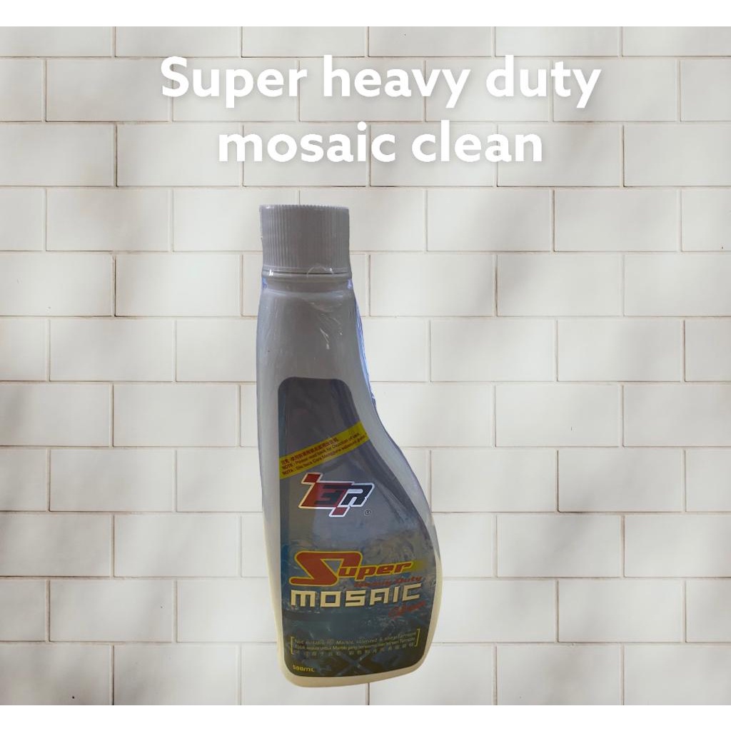 Super Mosaic Clean heavy duty mosaic clean Super Mozek Bersih 500ML | Shopee Malaysia