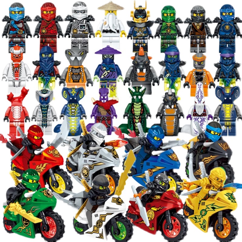 Blok Bangunan Lego Phantom Ninja Mainan Pendidikan Anak Patung ...