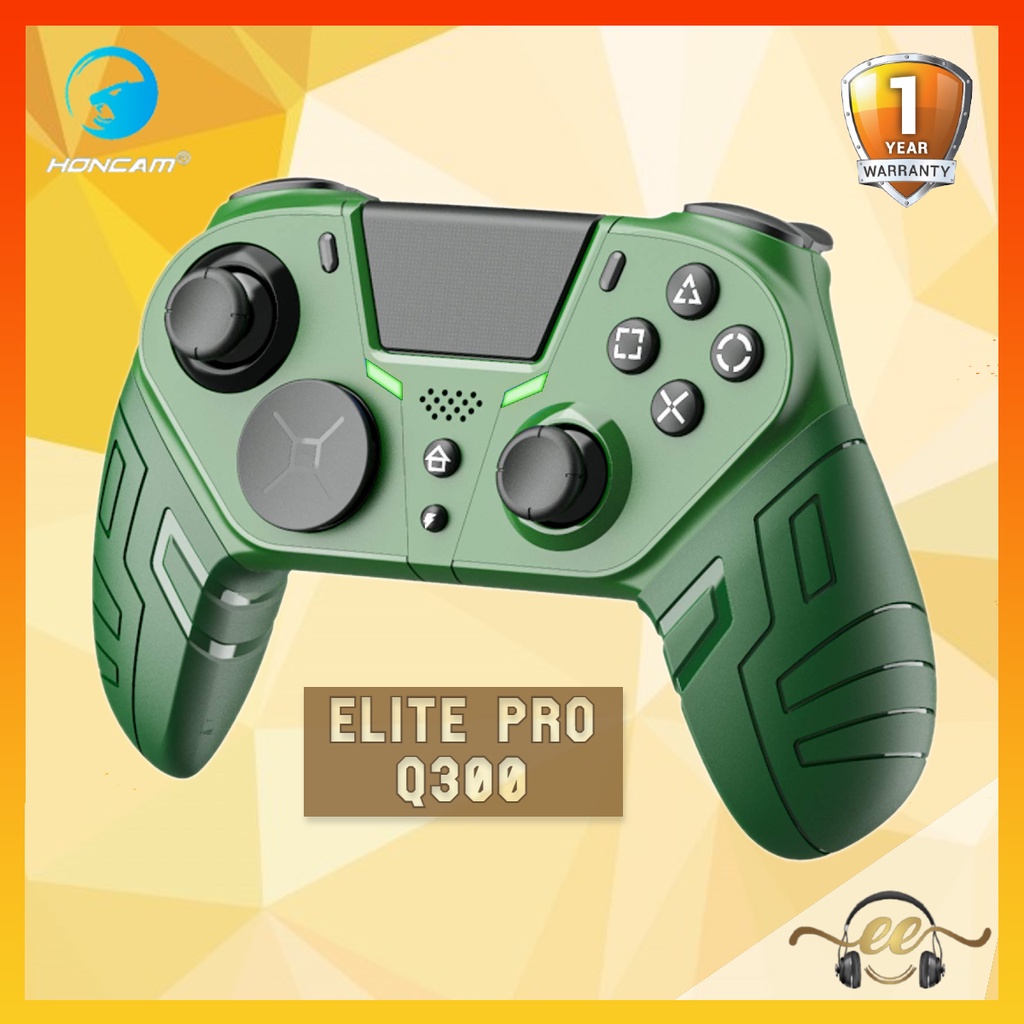 Honcam Elite Pro Q300 Wireless Wired Controller for PS4/PS4 Pro/Slim ...