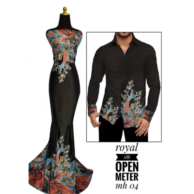New Design kain Royal Silk 2019( open mtr) | Shopee Malaysia