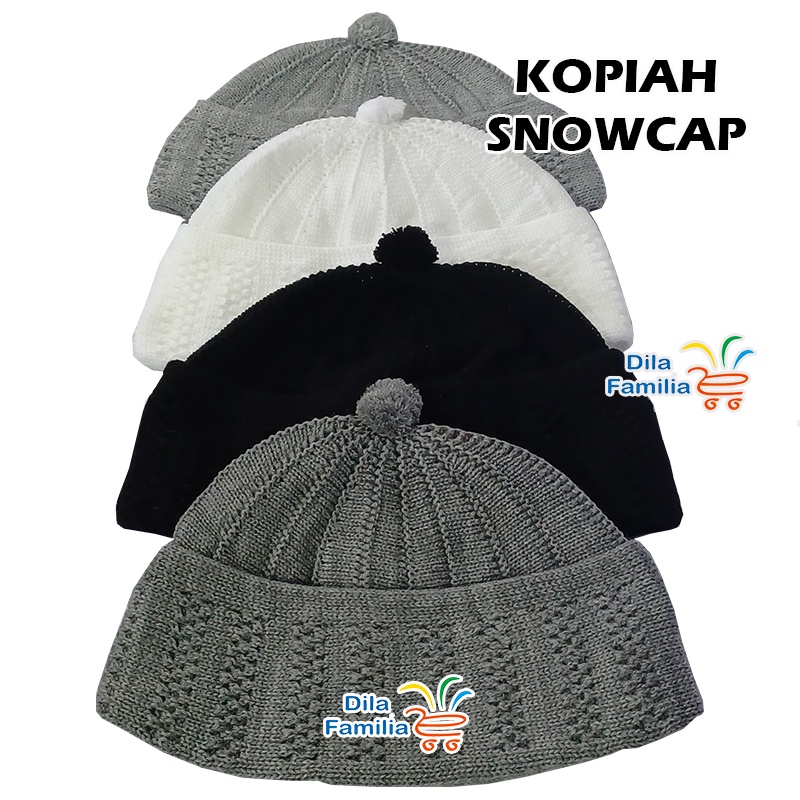 Kopiah Snowcap Turki Plain Tebal Basic Taleban Afgan Tabligh Lembut ...