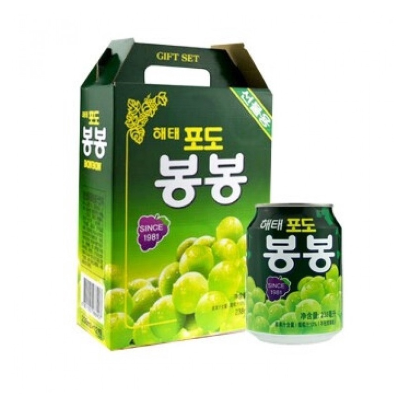 HAITAI BON BON GRAPE JUICE 238ML [MADE IN KOREA] | Shopee Malaysia