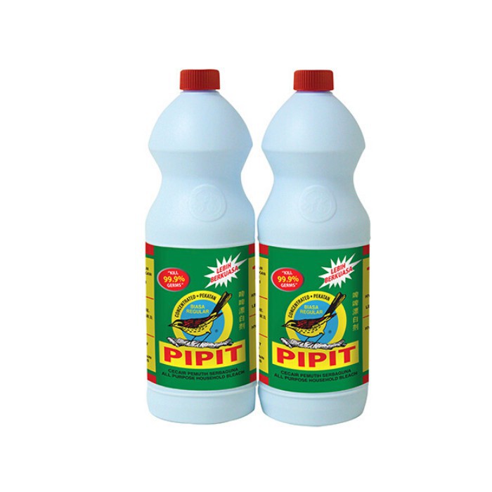 stain remover detergent Pipit Bleach 1 liter(Twin Pack) | Shopee Malaysia