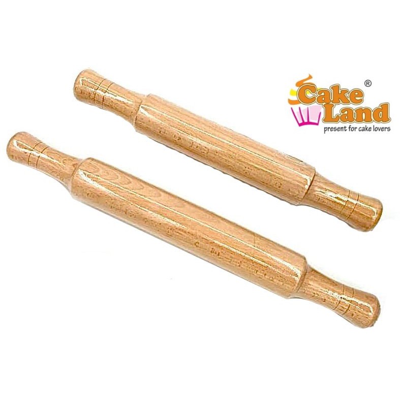 (Ready Stock)Kitchen Baking Wooden Rolling Pin/ Kayu penggelek doh ...