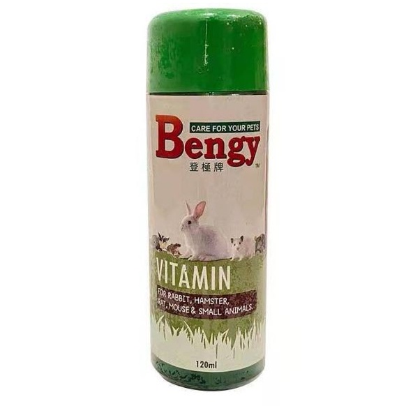 Bengy Vitamin For Rabbit, Hamster, Rodent , Mouse 120ml | Shopee Malaysia