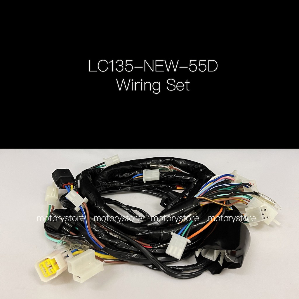 YAMAHA LC135-NEW (55D) - HARDNESS WIRING SET LC NEW 55D | Shopee Malaysia