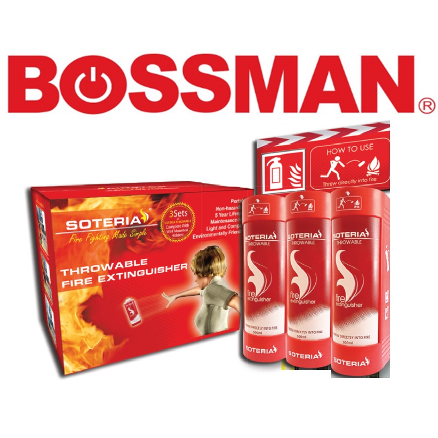 READY STOCK !BOSSMAN SOTERIA THROWABLE BOSSMAN ST 1001 C3 FIRE ...