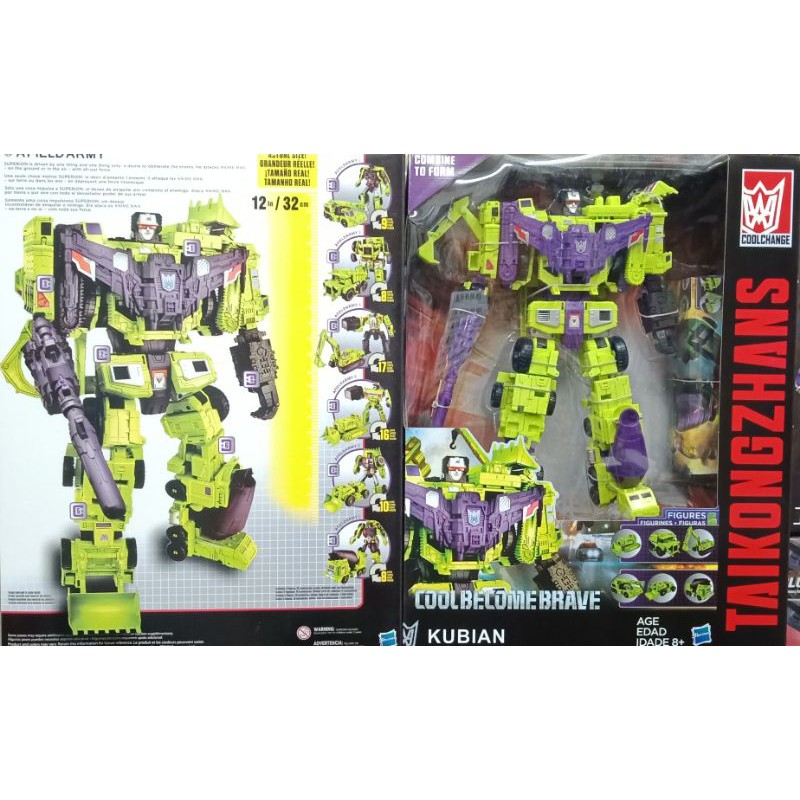 6 In 1 Devastator Set Transformation | Shopee Malaysia