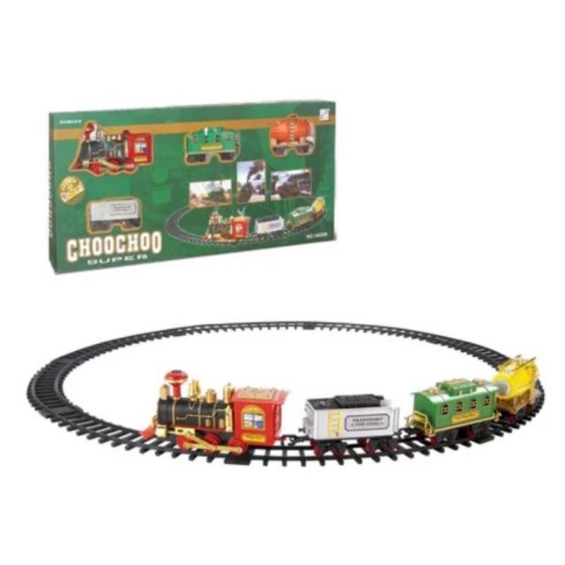 ChooChoo Super Train With Music, Light And Smoke | Shopee Malaysia