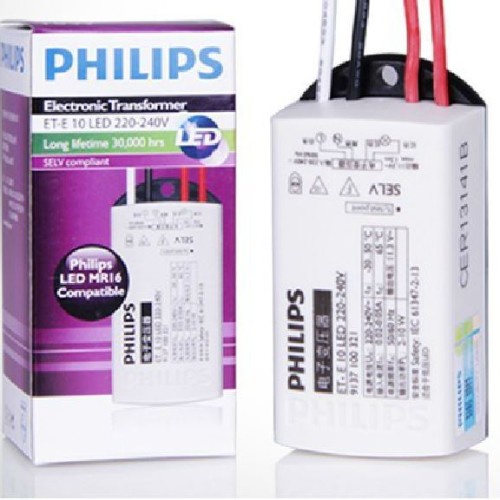 PHILIPS Electronic Transformers ET-E 10, 12V Halogen Lamps, For Philips ...