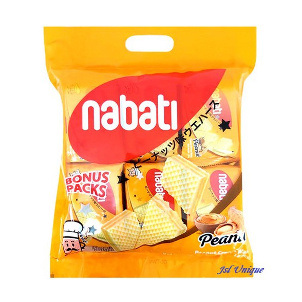 Nabati Peanut Cream Wafer 414g (23g x 18pcs) | Shopee Malaysia