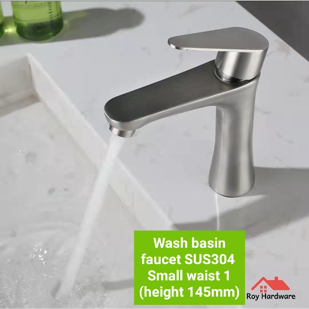 Bathroom Toilet wash basin sink faucet SUS304 Stainless steel Bilik ...