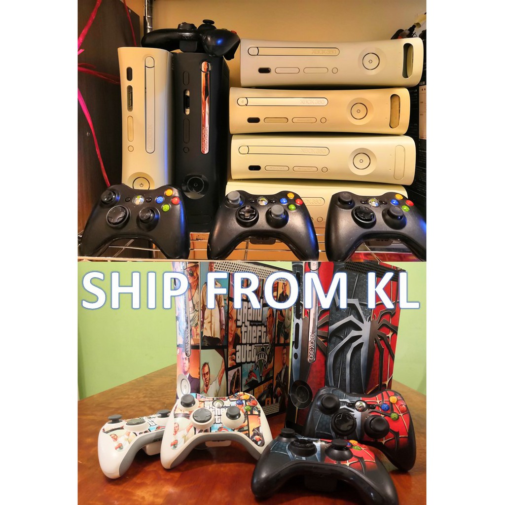 Xbox360 Jtag (8/10) +Free games + 1m warranty | Shopee Malaysia