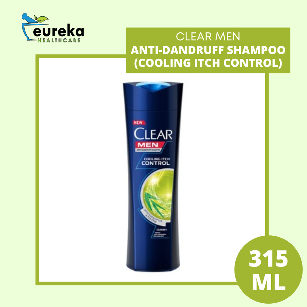 CLEAR MEN ANTI-DANDRUFF - COOLING ITCH CONTROL 165ML / 315ML | Shopee ...