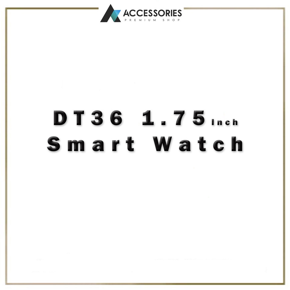 MY Stock - Smart Watch For DT36 ECG 1.75 Inch Full Touch HD Screen ...