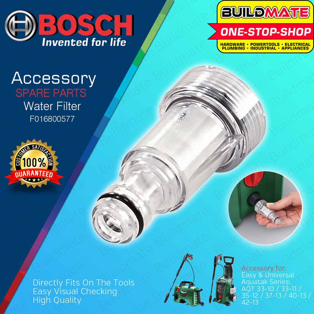 BOSCH Professional Water Inlet Filter Plastic for Aquatak Pressure ...