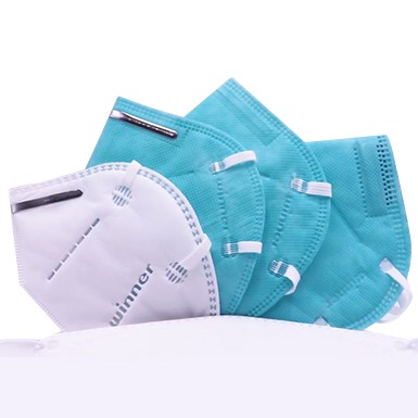 Winner Head-loop N95 Particulate Respirator Un-valved Mask (Green) - 20 ...