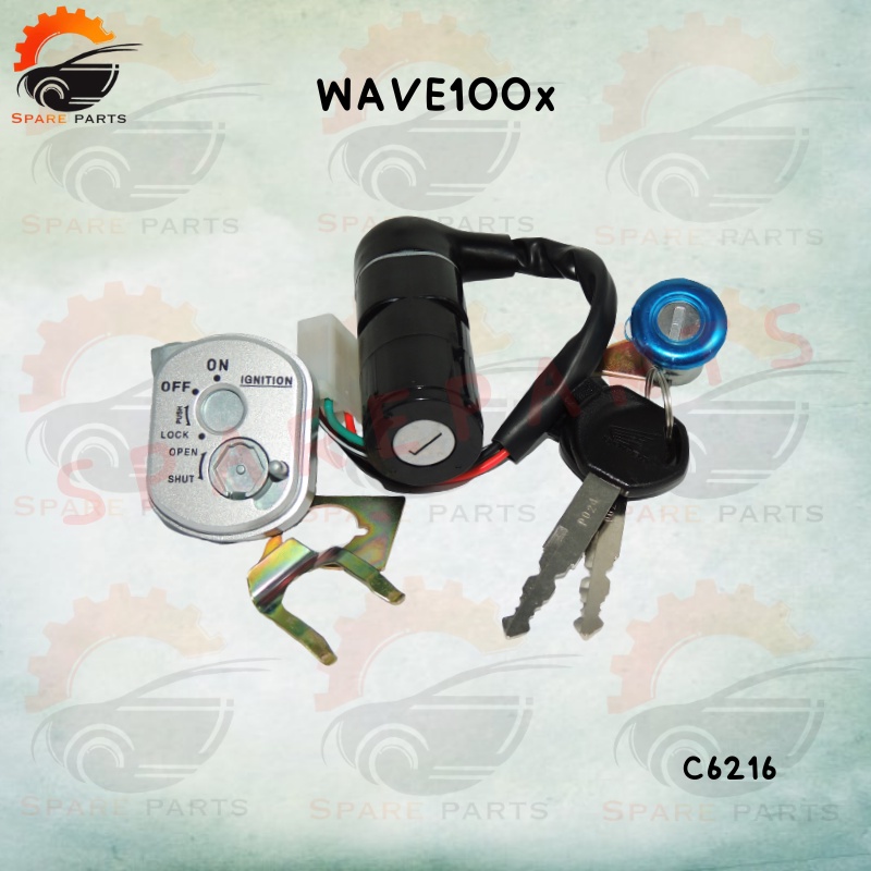 Key Switch Big Set WAVE100X | Shopee Malaysia