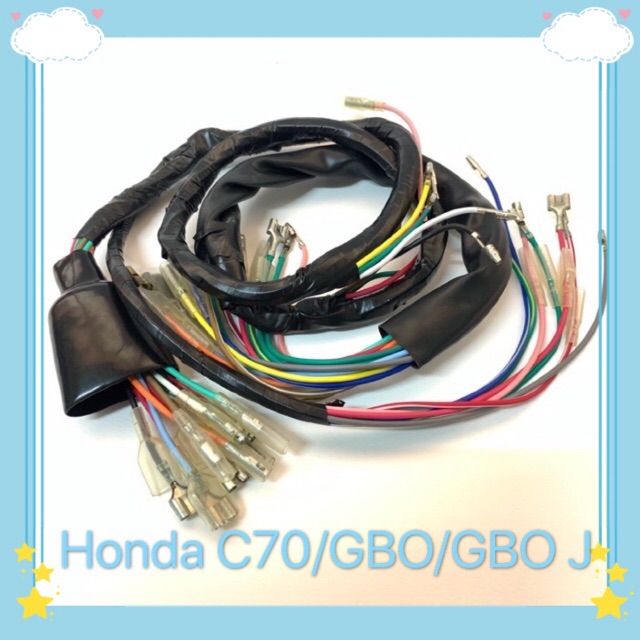 Honda C70/GBO/GBOJ Honda Wiring Set | Shopee Malaysia