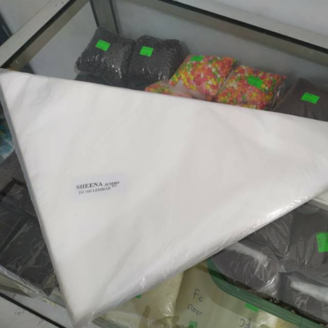 (lihazra) Jumbo Triangle Plastic (jumbo Papping Bag) | Shopee Malaysia