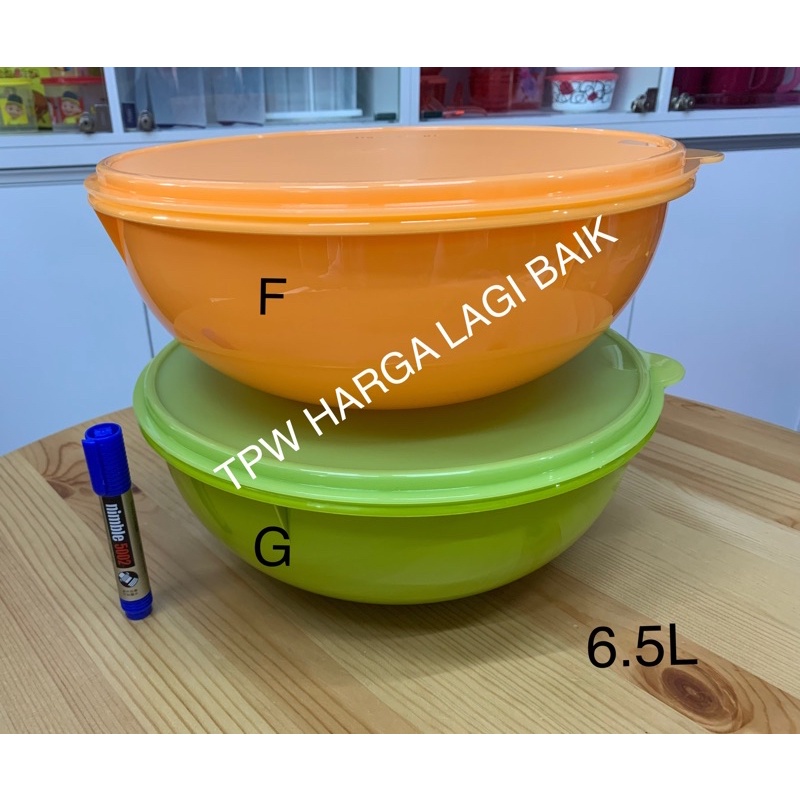Tupperware Fix N Mix Bowl 6.5L (1pc) | Shopee Malaysia
