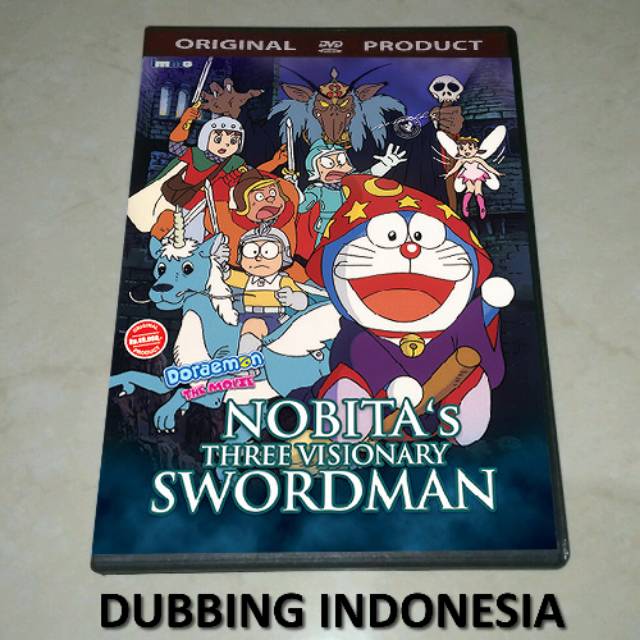 Doraemon DVD - Nobita's Three Visionary Swordsmen (2010) | Shopee Malaysia
