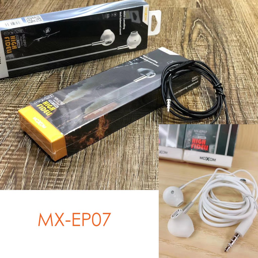 Moxom MX-EP07 - High Fideli Music Earphone-Noise Cancelling-Well ...
