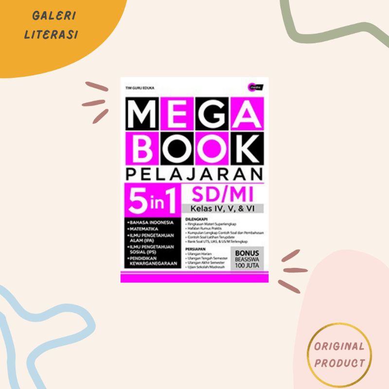 Mega Book for Elementary/MI Class IV, V, & VI Lessons | Shopee Malaysia