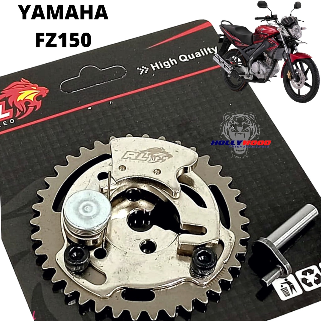 TIMING GEAR LC135 Y15 FZ150i RACING RED LEO ADJUSTABLE KHUSUS BLOCK ...