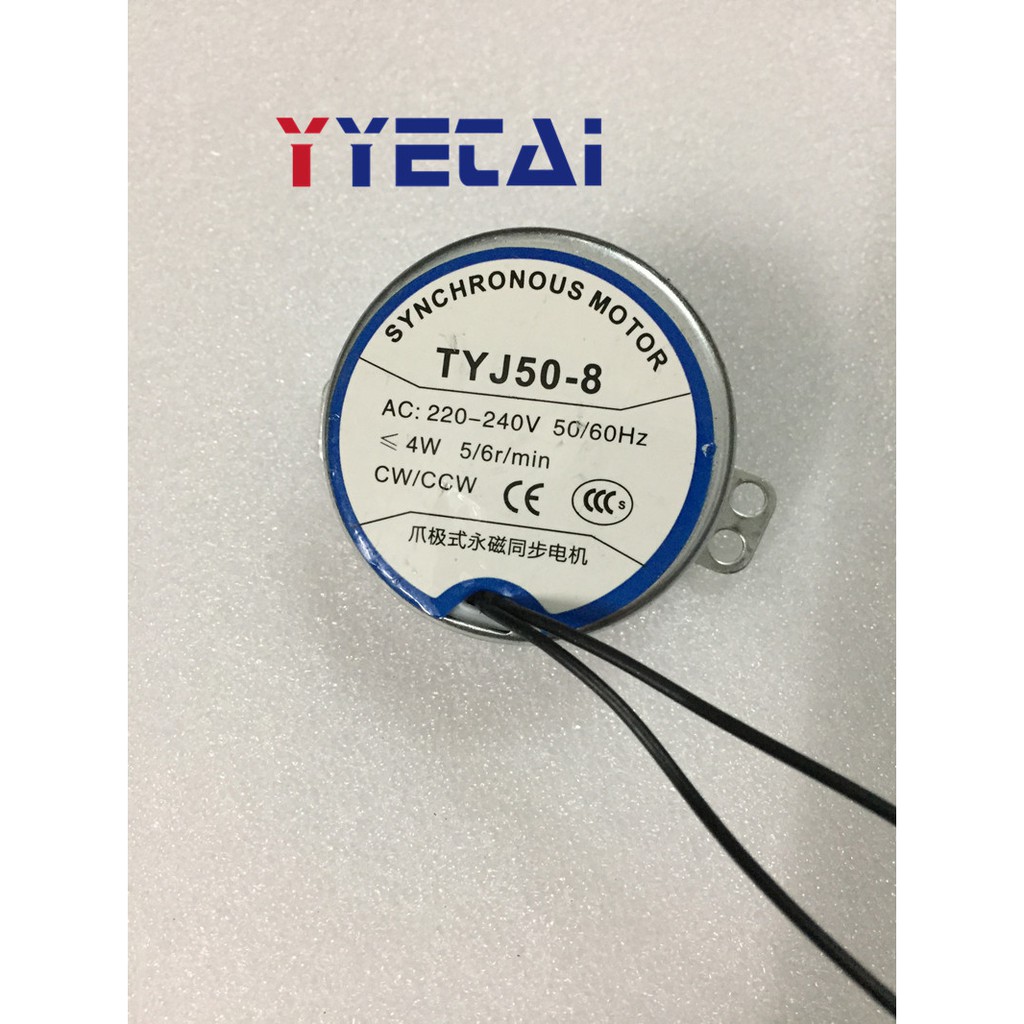 5PCS Fan Synchronous Motor Floor TYJ50-8 Fan Shaking Head Motor ...