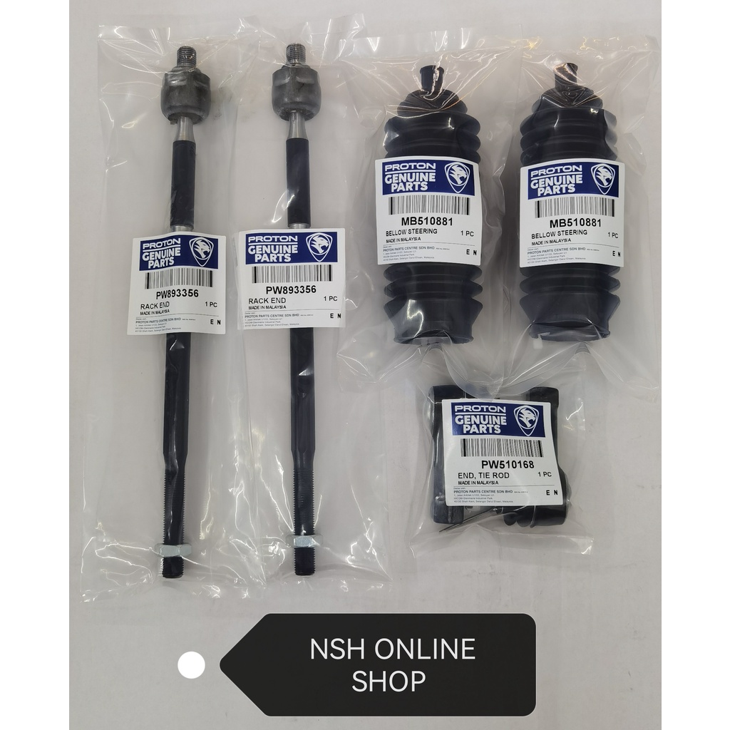 Tie Rod End+Rack End+Steering Boot Cover (OEM) for Proton Inspira ...