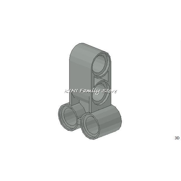 LEGO Technic Cross Block 2x3 (PinPinTwin Pin) Technic, Pin Connector ...