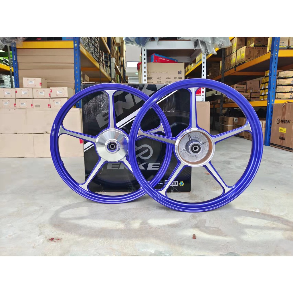 FG505 FG 505 SPORT RIM ENKEI WAVE100 EX5 DREAM EX5 CLASS 140-160-17 FREE T-SHIRT ENKEI | Shopee ...